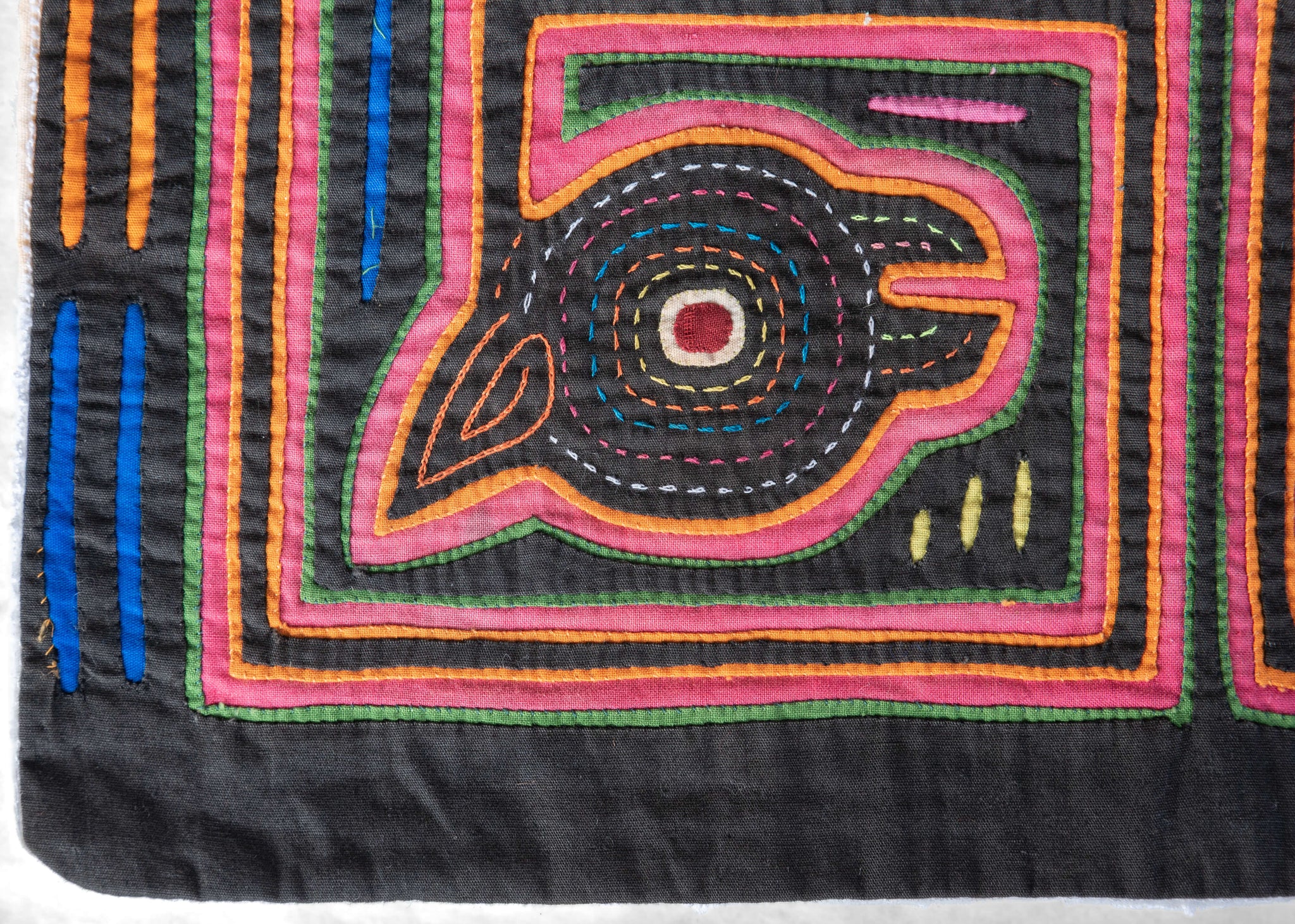 Animal Head Guna Mola Cloth - 1'1 x 1'4 – HEIRLOOM