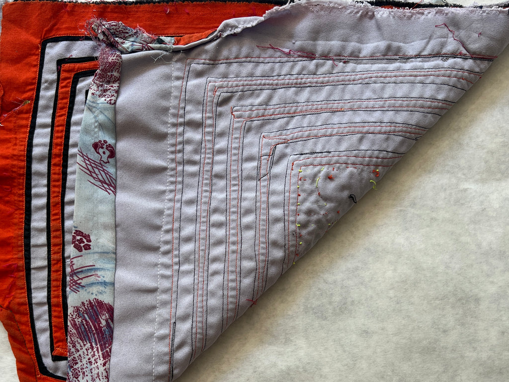 Lobster Guna Mola Cloth - 1'3 x 1'5 – HEIRLOOM