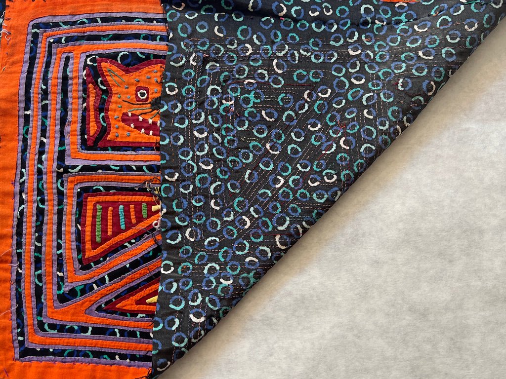 Orange Cats Mola Cloth - 1' x 1'6 – HEIRLOOM
