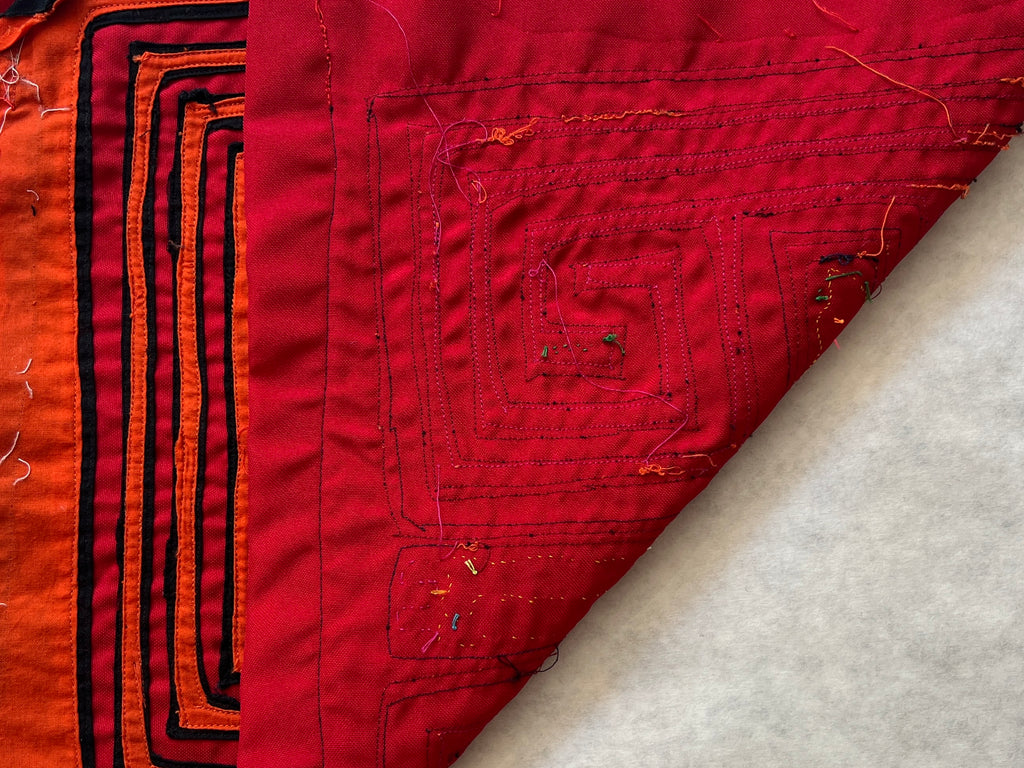 Crucifixion Guna Mola Cloth - 1'1 x 1'4 – HEIRLOOM