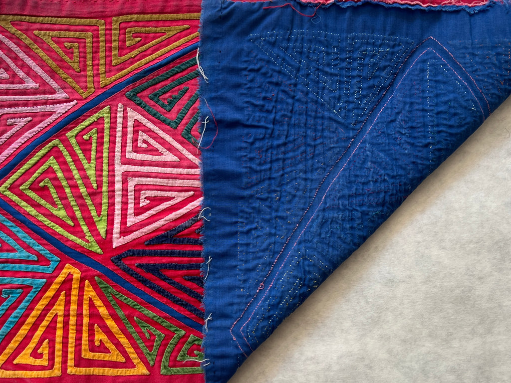 Diamond Zig Zag Guna Mola Cloth - 11" x 1'6 – HEIRLOOM