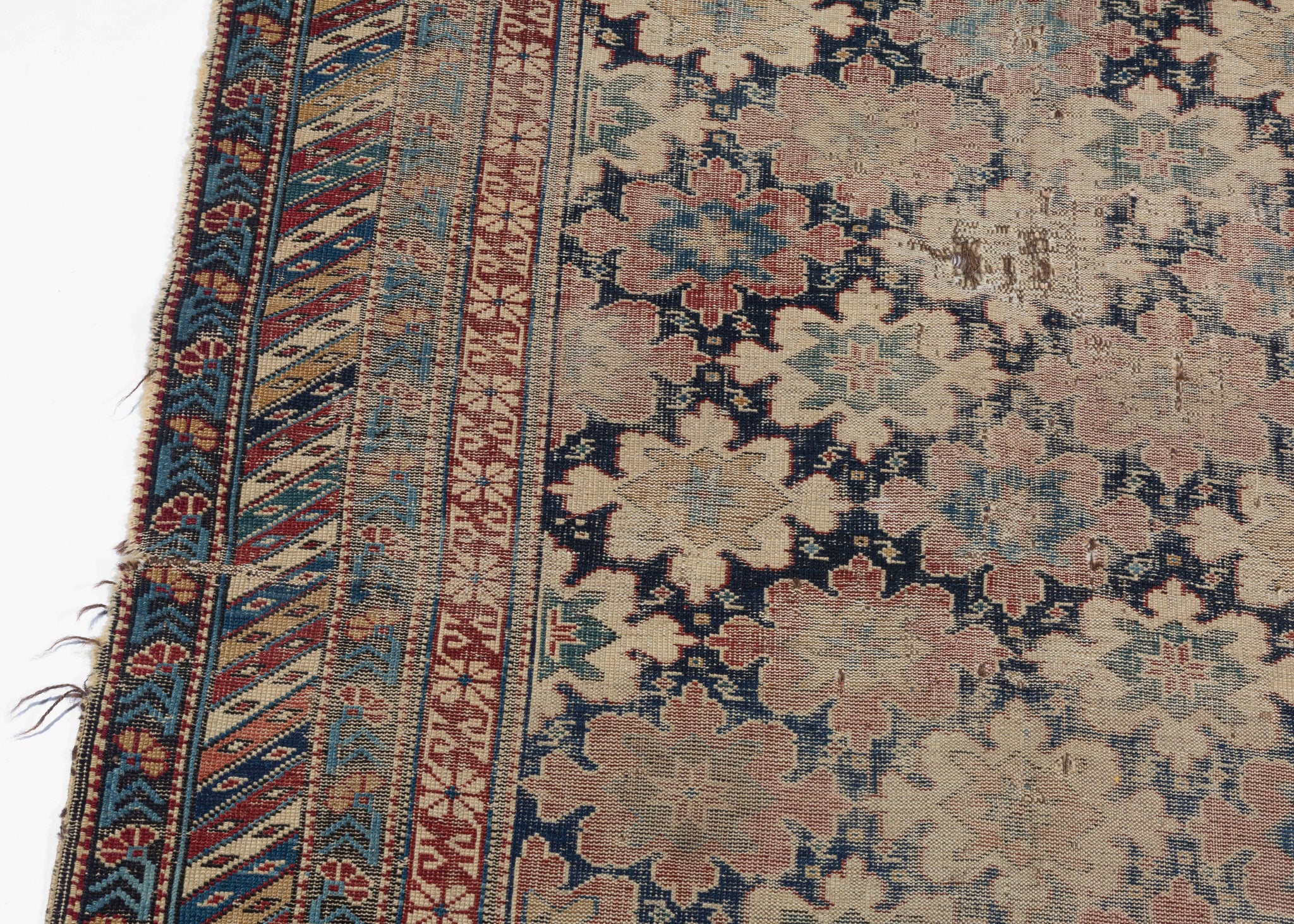 Threadbare Antique Kuba Rug - 3'5 x 5'5 – HEIRLOOM