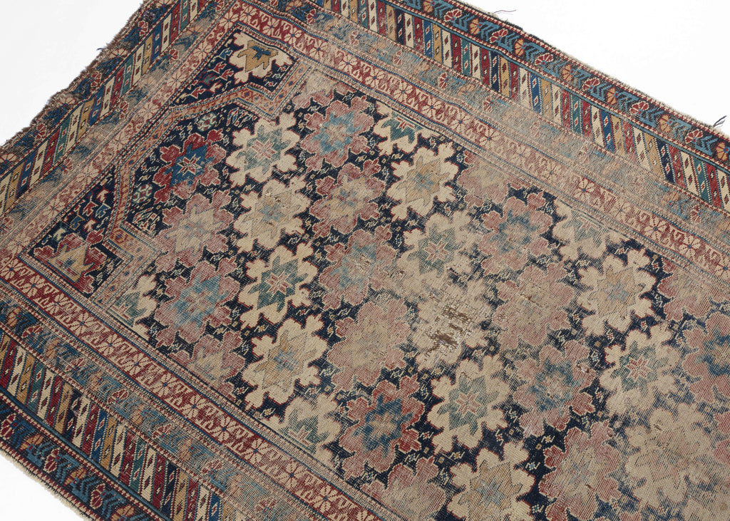 Threadbare Antique Kuba Rug - 3'5 x 5'5 – HEIRLOOM