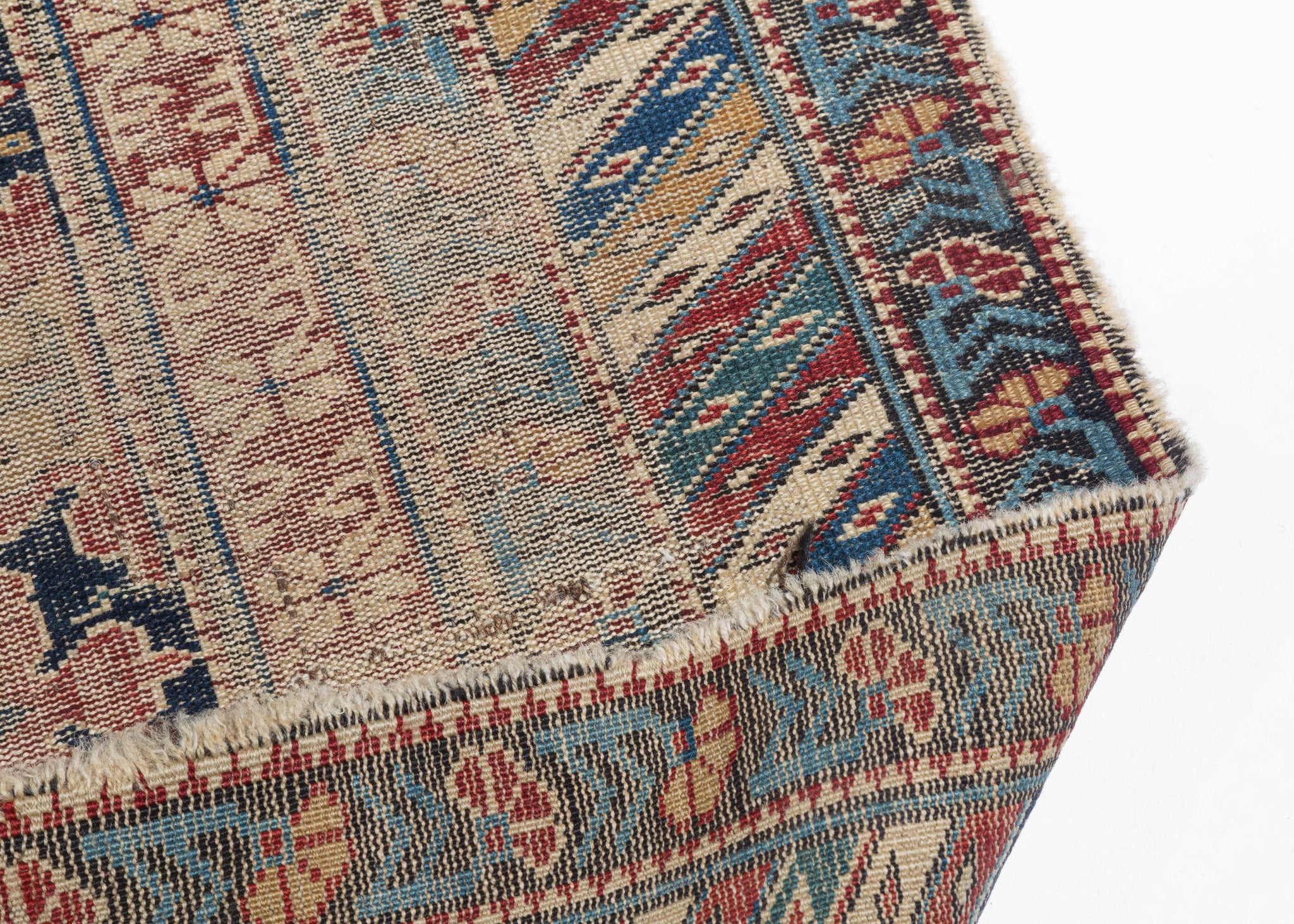 Threadbare Antique Kuba Rug - 3'5 x 5'5 – HEIRLOOM