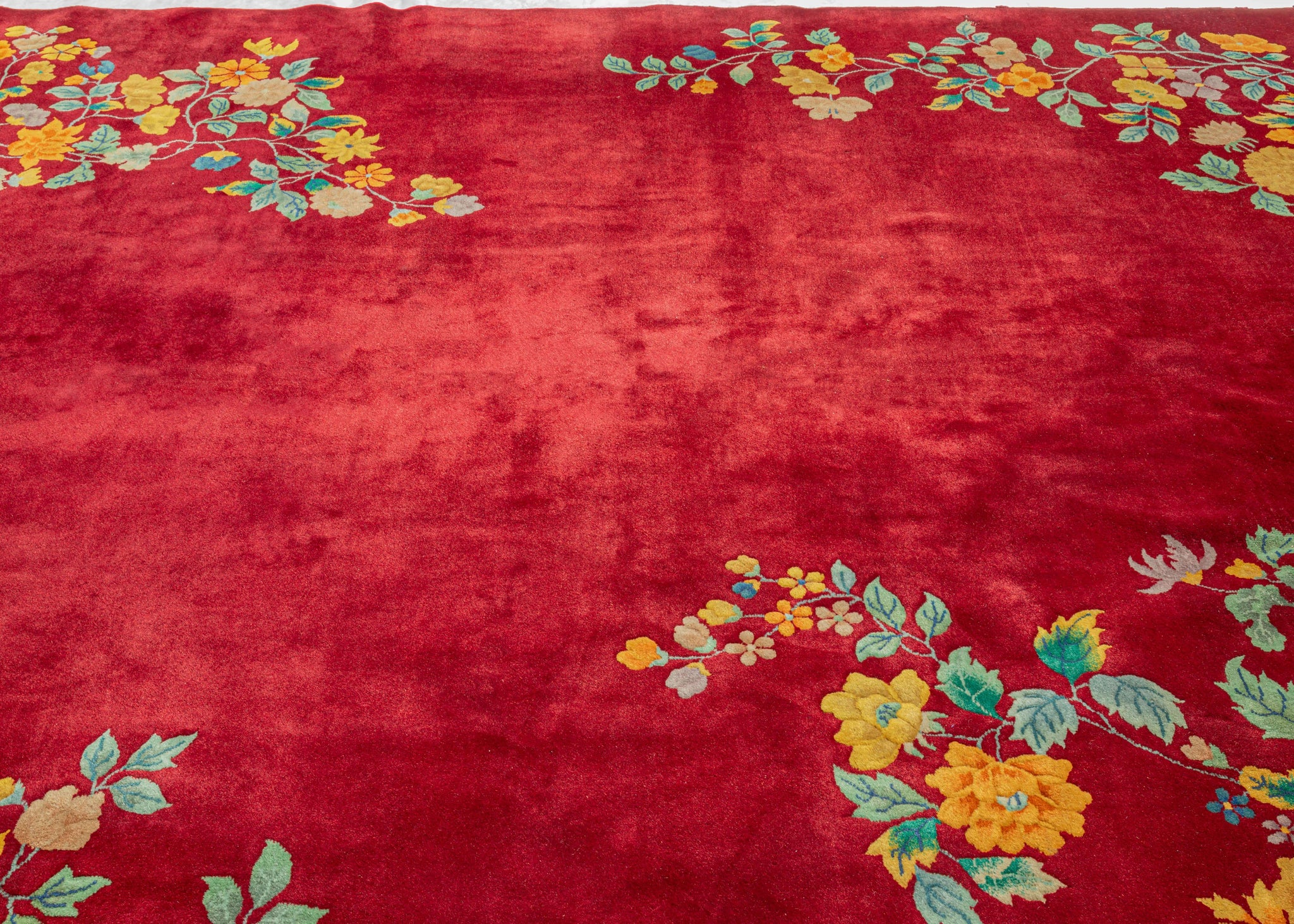 Red Chinese Deco Rug - 8'10 x 11'7 – HEIRLOOM