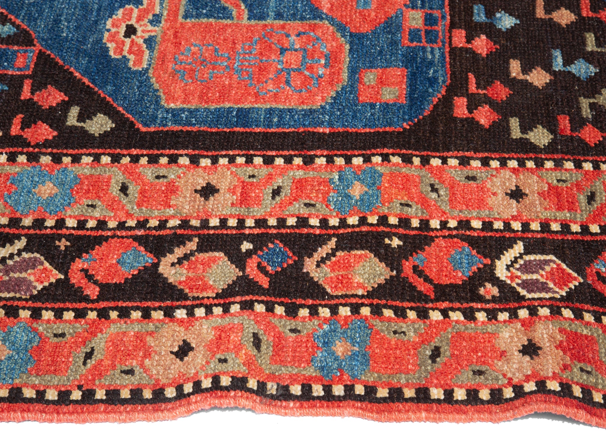 1980s Azeri Rug with Natural Dyes - 10' x 13'8 – HEIRLOOM