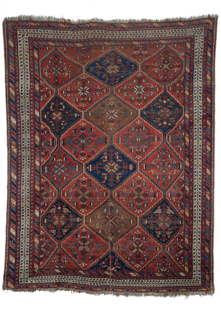 Antique Afshar Rug - 5' x 6'6 – HEIRLOOM
