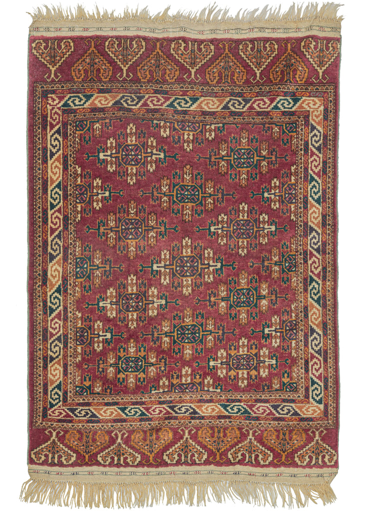 Midcentury Yomud Turkmen Rug - 2'11 x 4'8 – HEIRLOOM