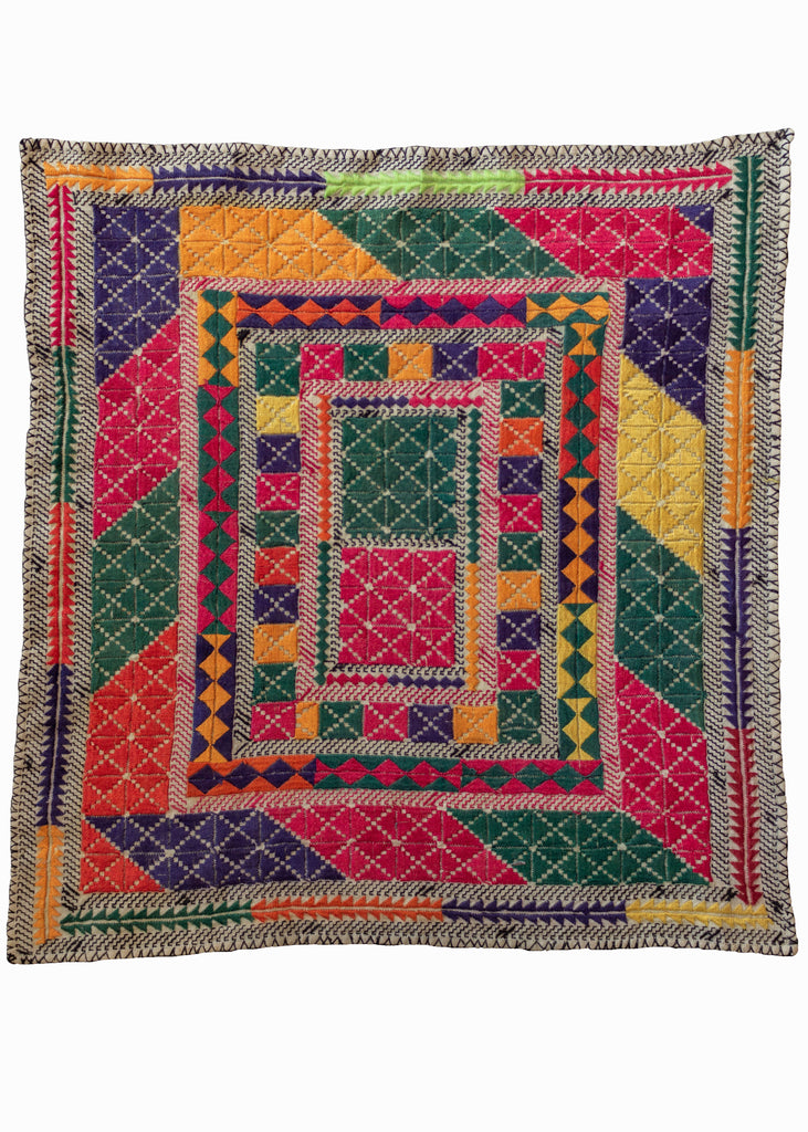 Vintage Hazara Prayer Cloth - 12" x 12" – HEIRLOOM