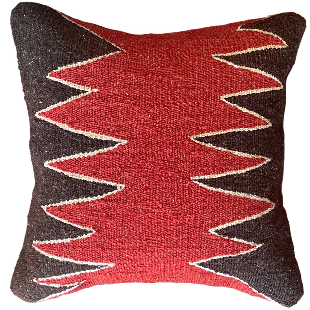 Red Teeth Pillow - 12" x 12" – HEIRLOOM