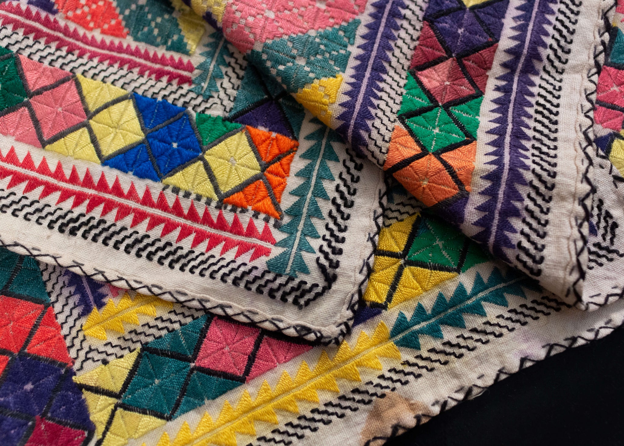 Vintage Hazara Prayer Cloth - 12" x 12" – HEIRLOOM