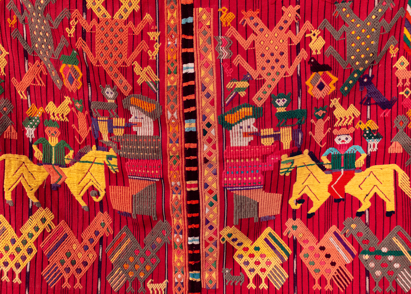 Vintage Guatemalan Textile - 2'8 x 3 – HEIRLOOM