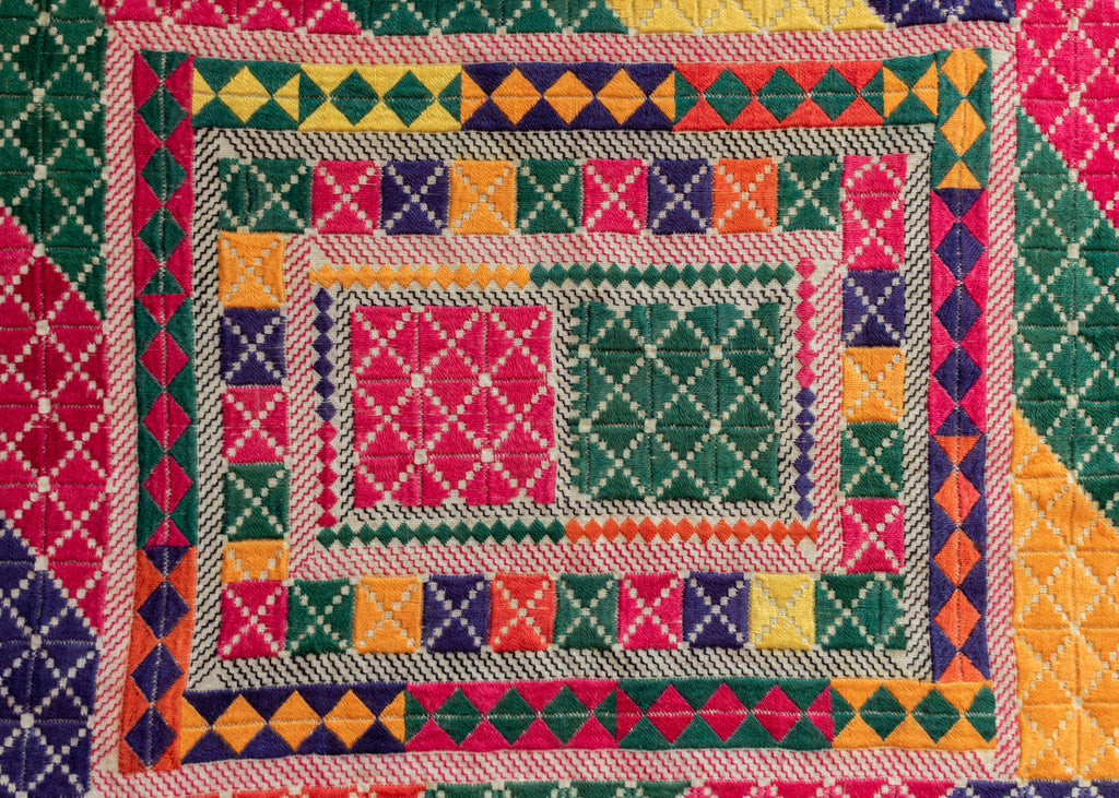 Vintage Hazara Prayer Cloth - 12" x 12" – HEIRLOOM