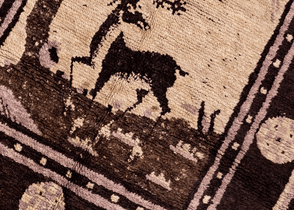 Antique Mongolian Rug - 2'4 x 4'3 – HEIRLOOM