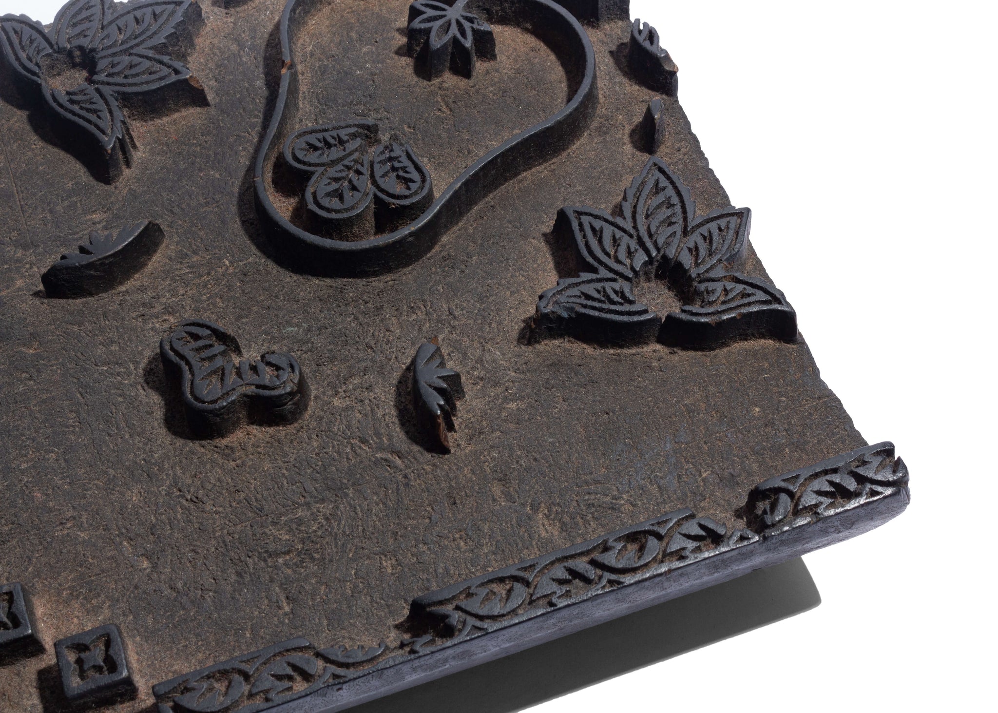 Large Vintage Hand Carved Textile Stamp – HEIRLOOM