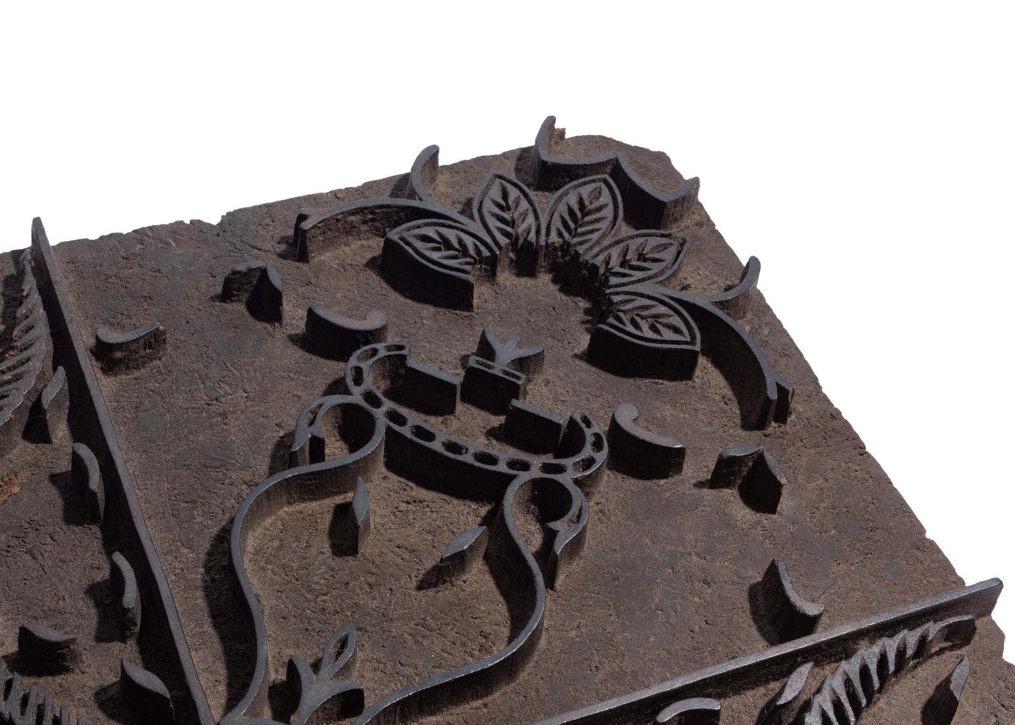 Large Vintage Hand Carved Textile Stamp – HEIRLOOM