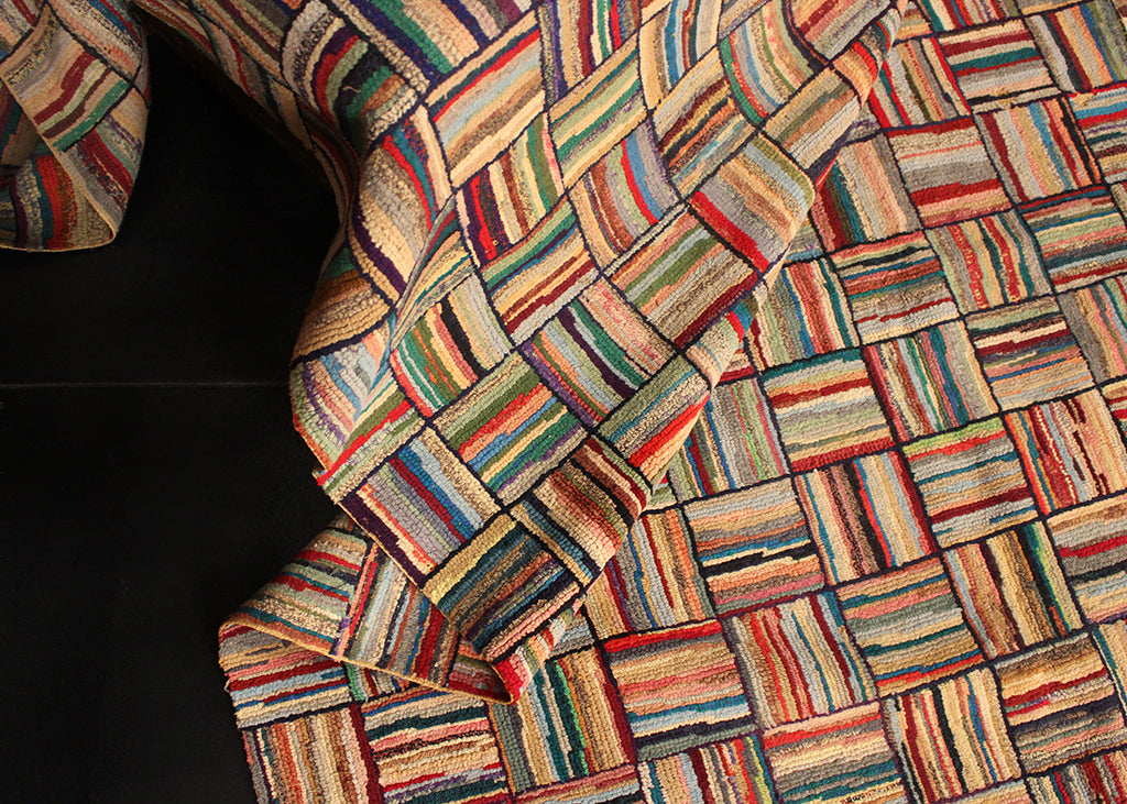 Antique Hook Rug - 4'5 x 7'10 – HEIRLOOM