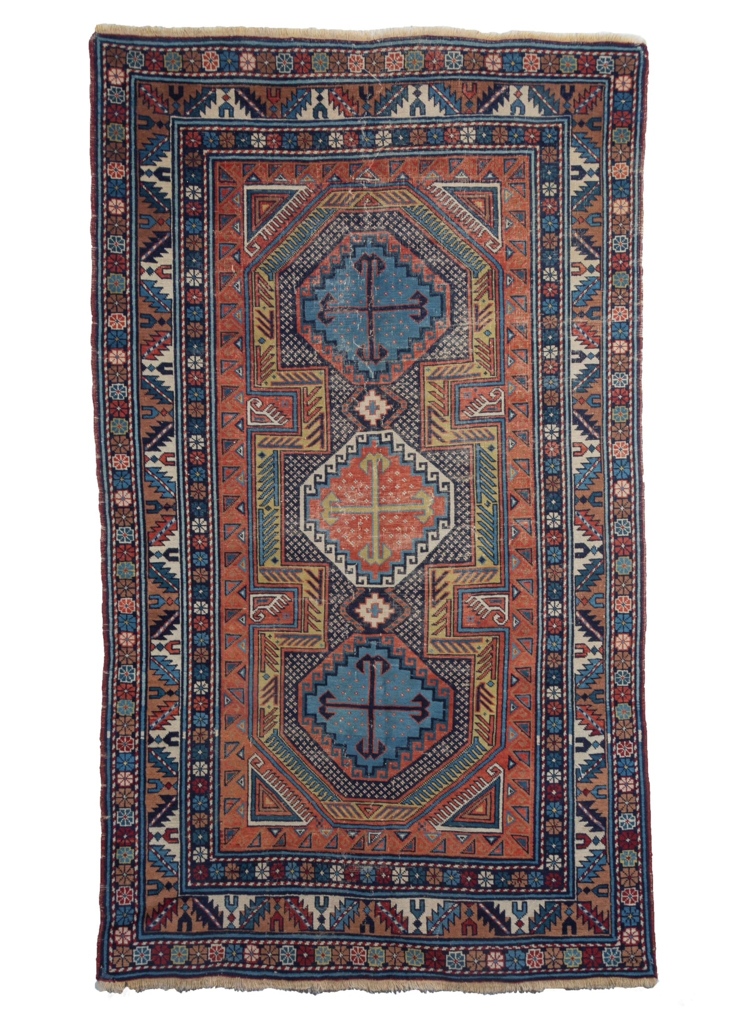 Soviet Era Caucasian Shirvan - 4' x 6'11 – HEIRLOOM