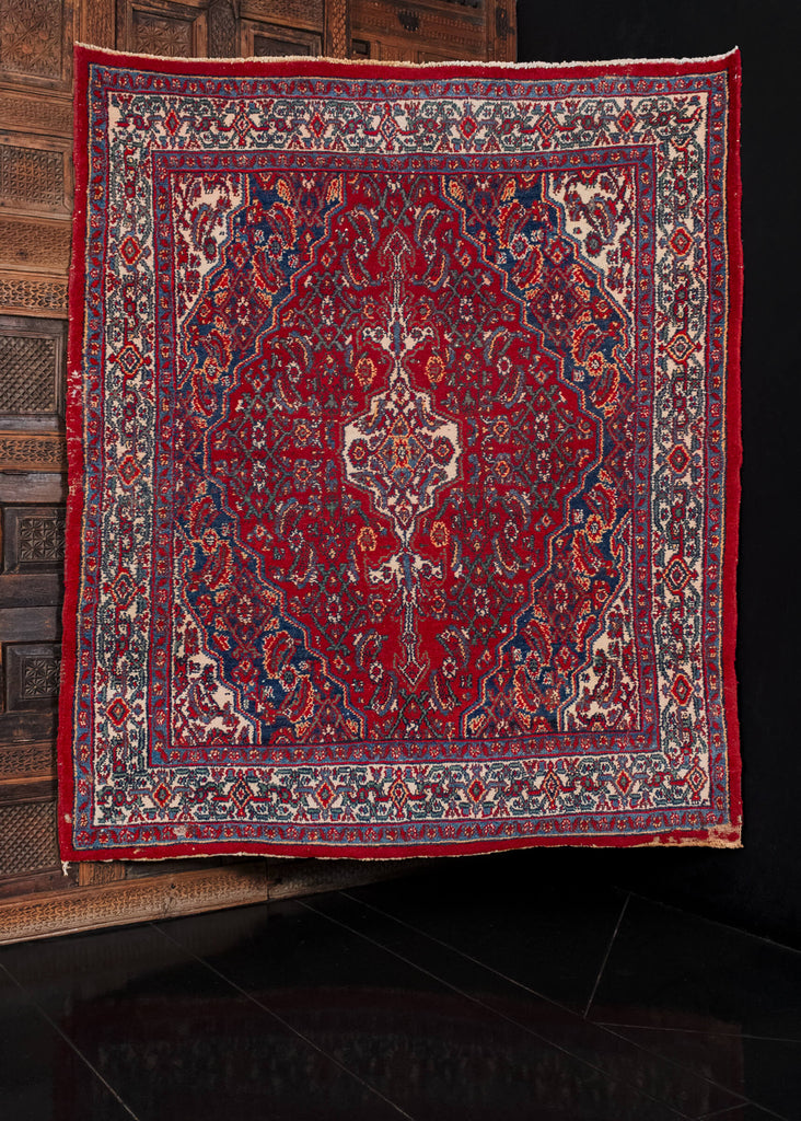 Vintage Hamadan Rug - 5'2 x 6'1 – HEIRLOOM