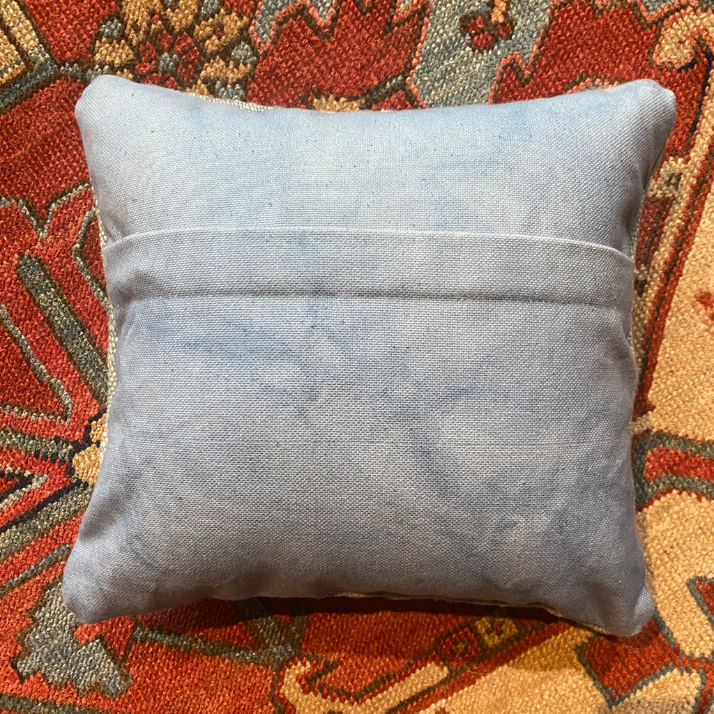 Indigo Ruler Pillow - 12" x 12" – HEIRLOOM